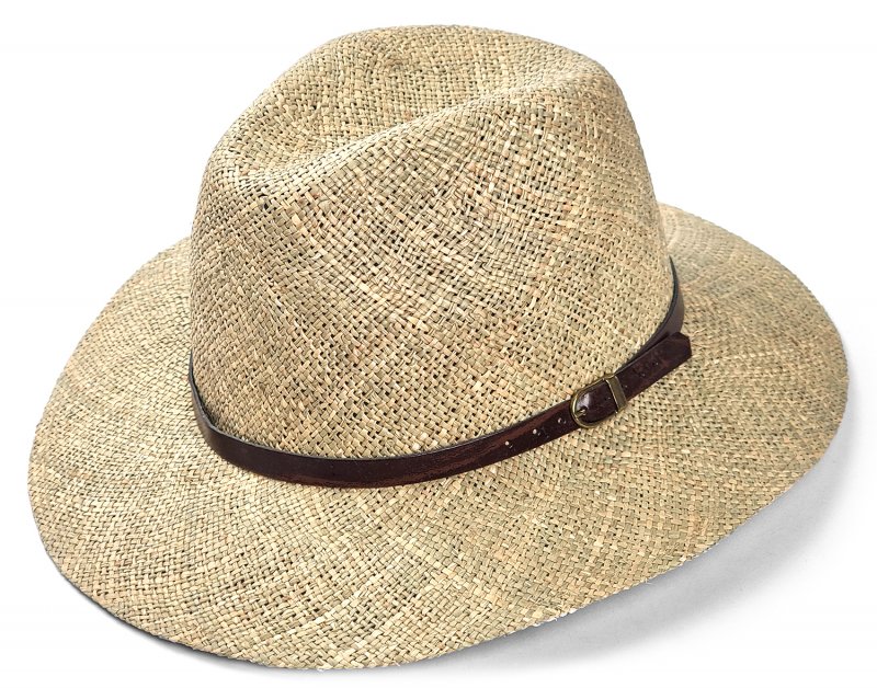 Hattar - Gårda Ferrara Seagrass Fedora (natur)