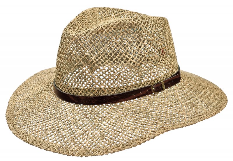 Hattar - Gårda Oliveto Seagrass Fedora (natur)